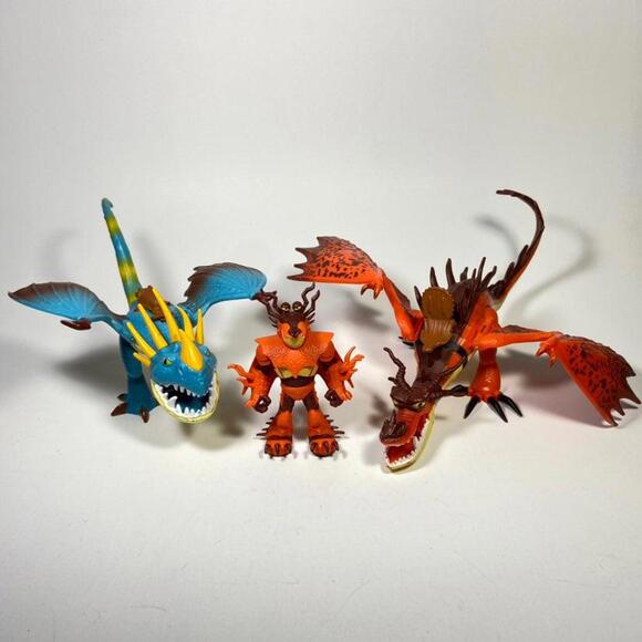 Toys | 218 Spin Master Dreamworks How To Train Your Dragon Lot Of 3 ...